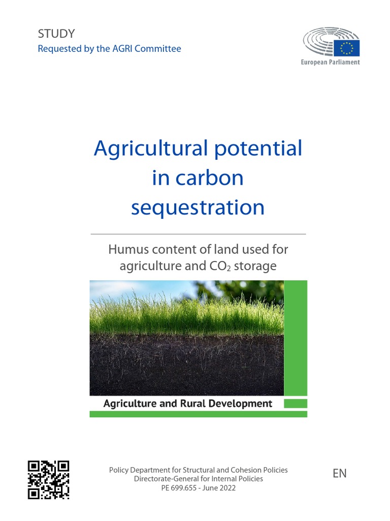 Agricultural Potential | PDF | Soil | Carbon Sequestration
