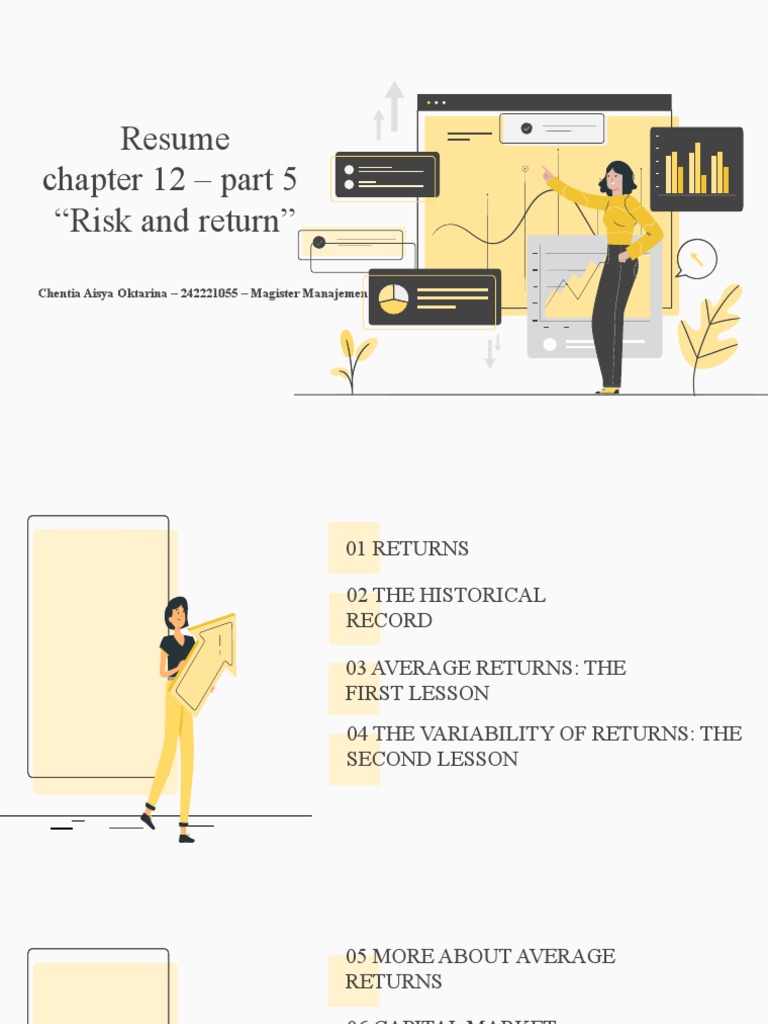 Chentia Aisya Oktarina - 242221055 - Magister Manajemen | PDF | Sharpe Ratio | Investment Fund