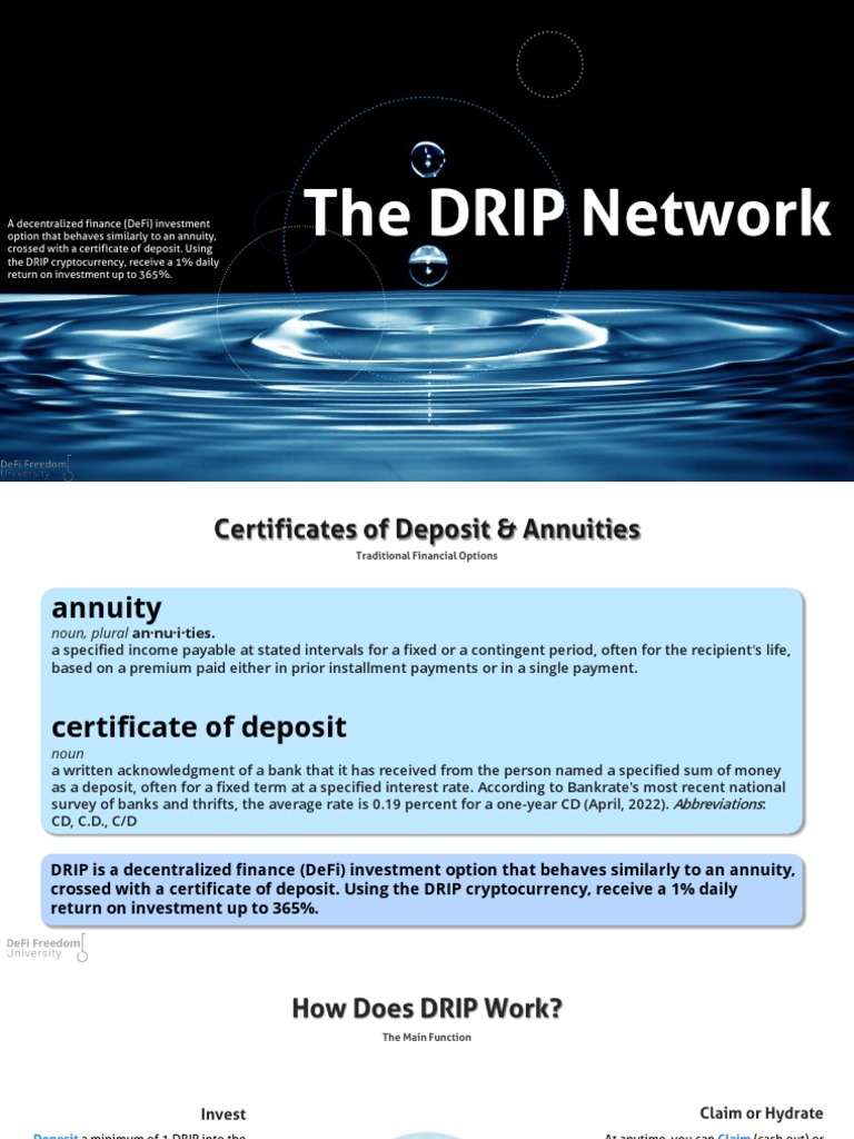Free Intro To DRIP Guide | PDF