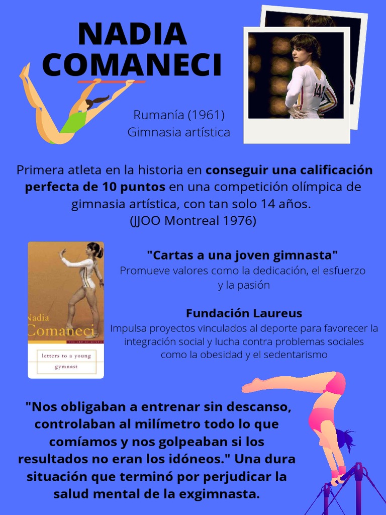 Nadia Comaneci Gimnasta | PDF