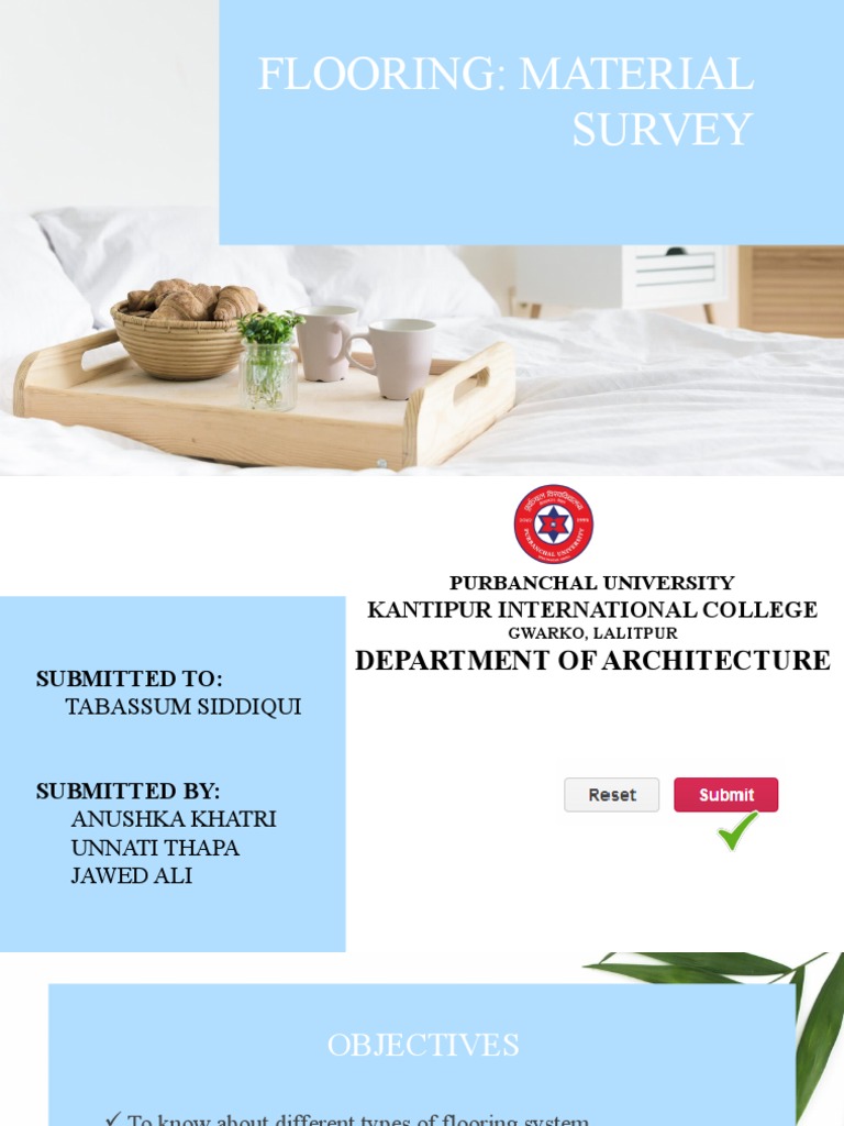 Flooring Material Survey | PDF | Flooring | Carpet