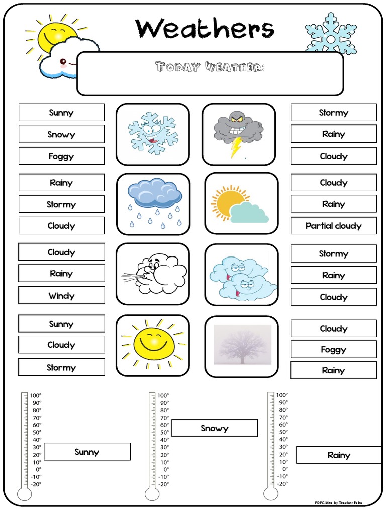 English Weather | PDF