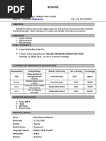 Marriage Biodata - Word Format | PDF