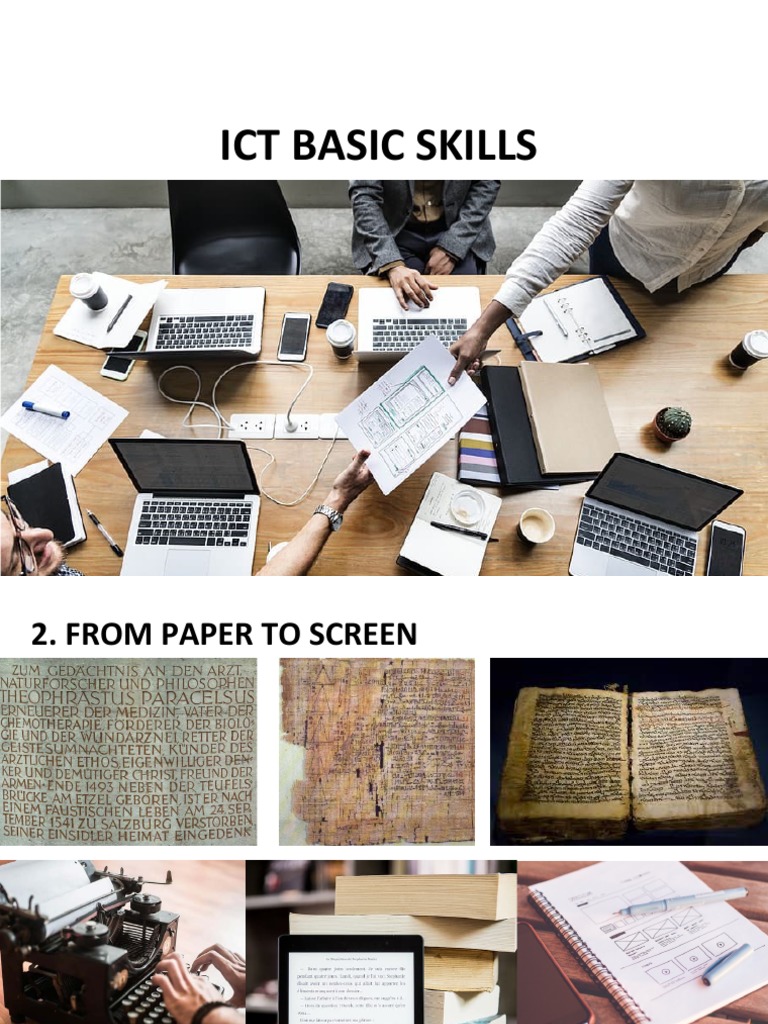 B - ICT BASIC SKILLS - English | PDF | Computer File | Educational Technology