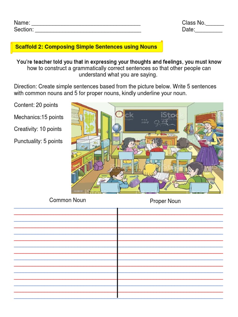 English 2 Lesson 2 Scaffold 2 | PDF