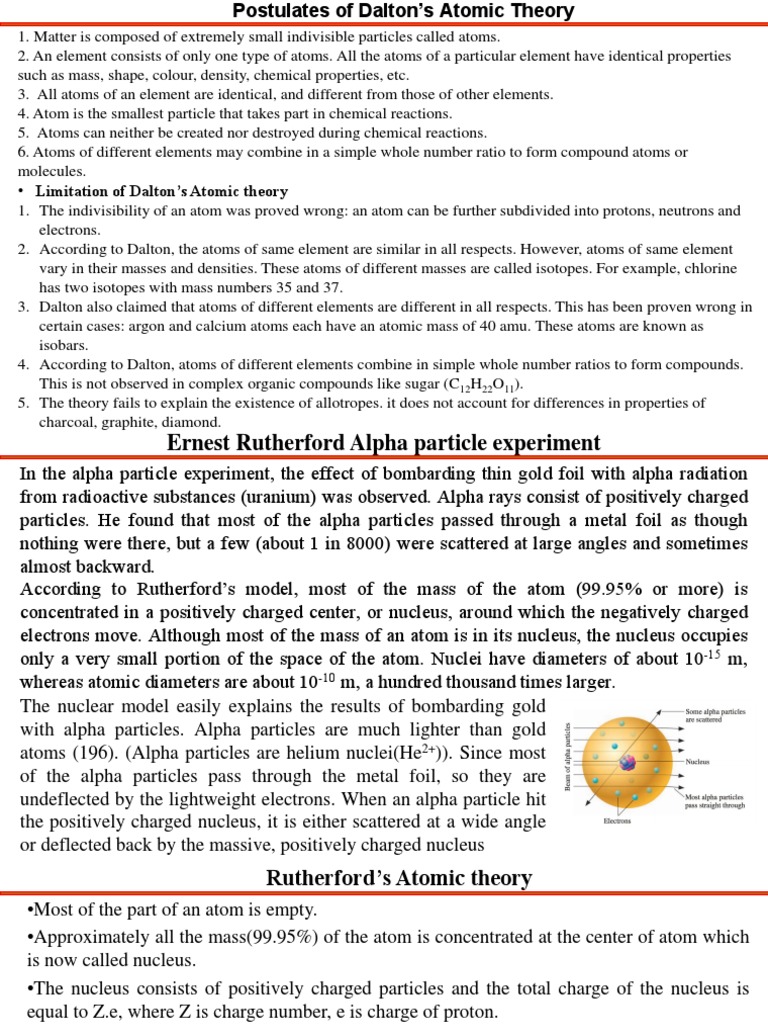 Atomic Structure | PDF | Atomic Orbital | Atoms Atomic Structure | PDF | Atomic Orbital | Atoms