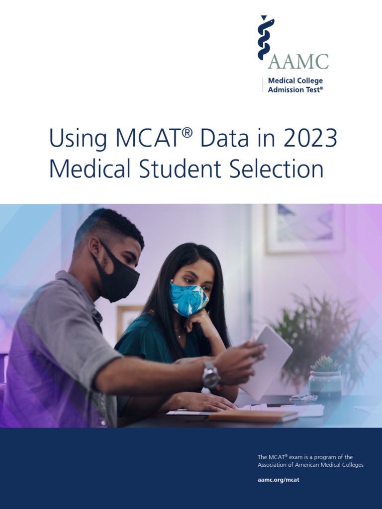 2023 MCAT Data Selection Guide Online | PDF | Medical College Admission ...