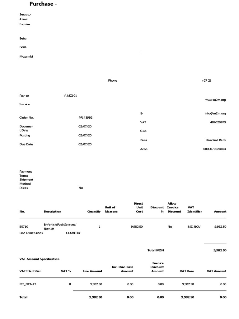 Purchase - Invoice | PDF | Invoice | Service Industries