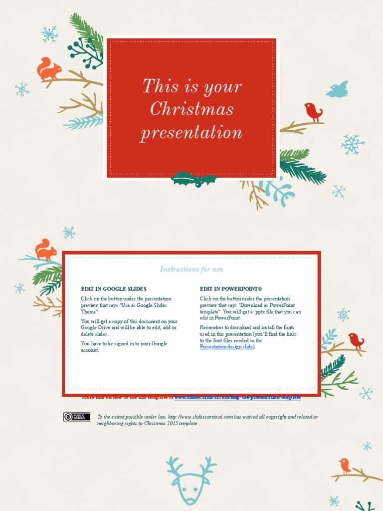 Christmas2015 SlidesCarnival | PDF | Drink | Chocolate