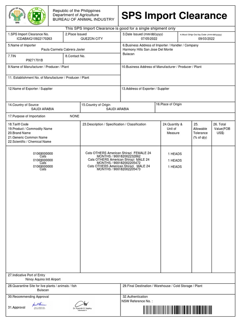 SPS Cats | PDF | Vaccines | Veterinary Medicine