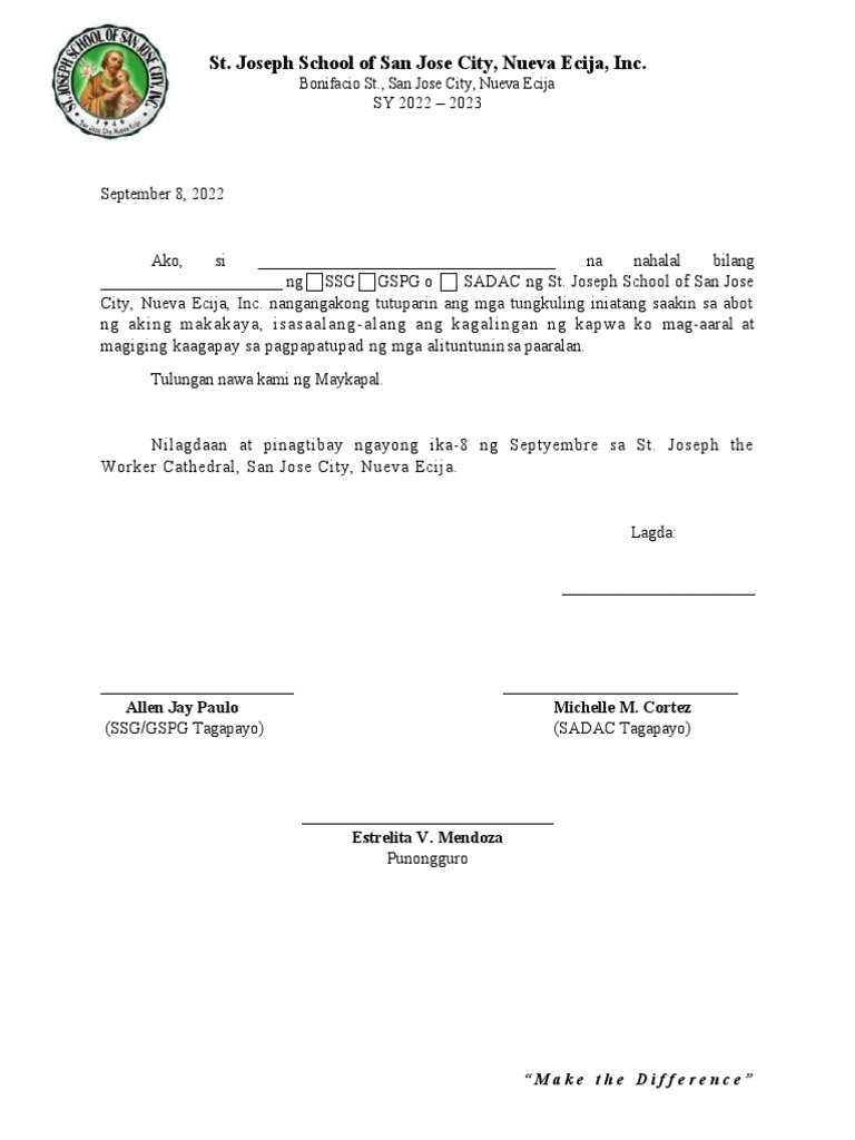 SSG Oath Taking | PDF