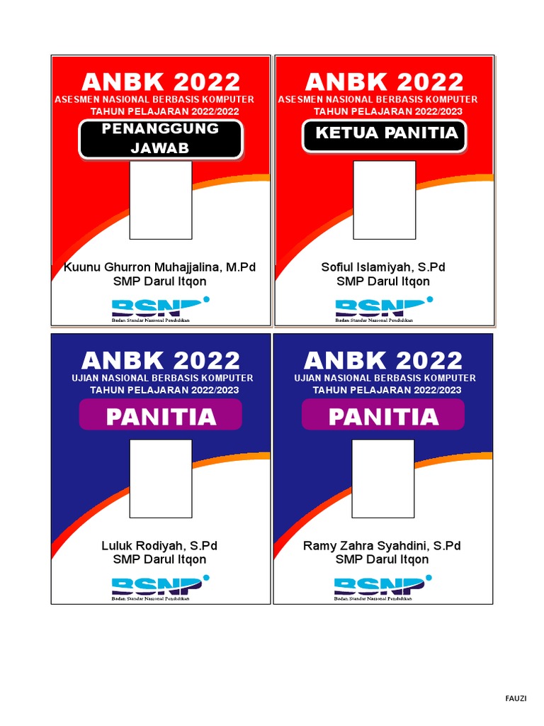 ID Card Anbk 2022 | PDF