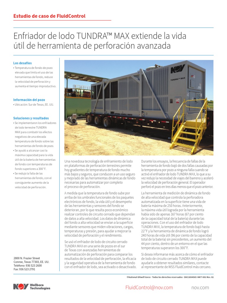 TUNDRA MAX Mud Chiller Extends Advanced Drilling Automation Tool Life ...