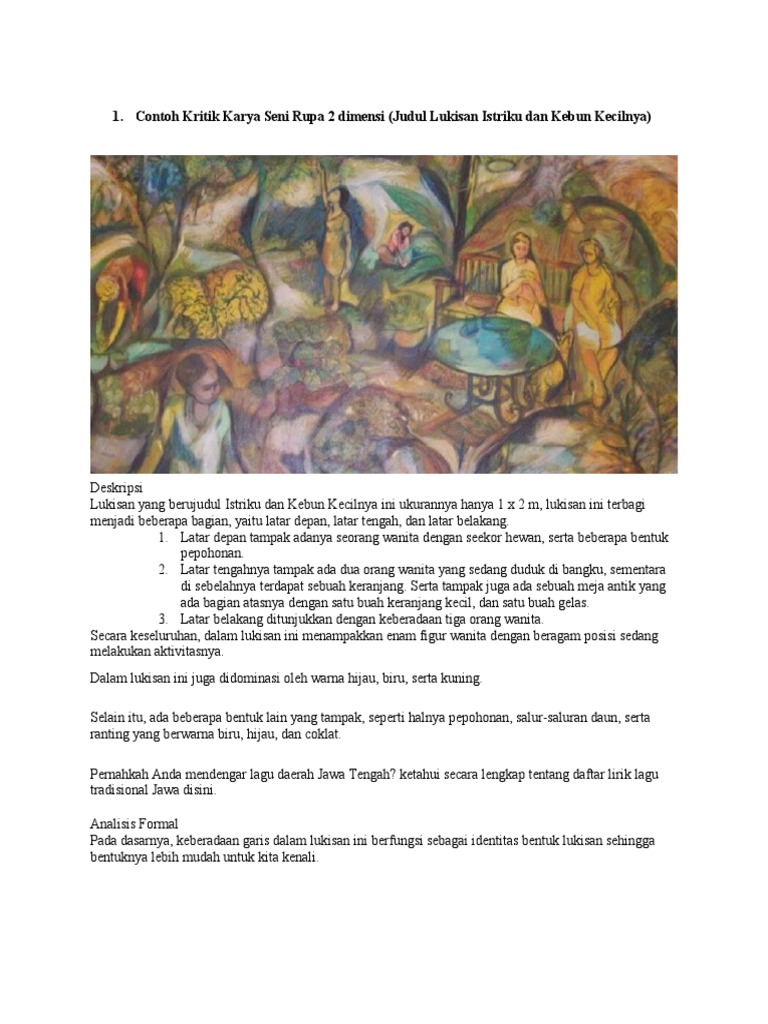 SBK Kritik Seni Rupa | PDF