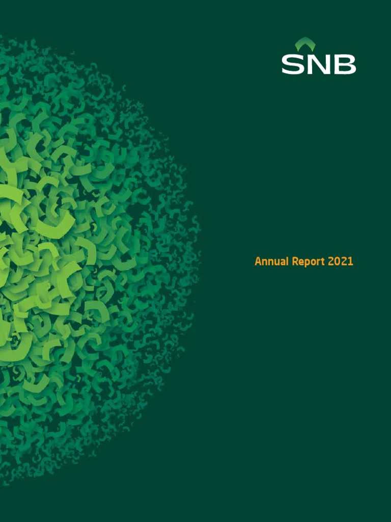 SNB Annual Report 2021 EN | PDF | Mergers And Acquisitions | Banks