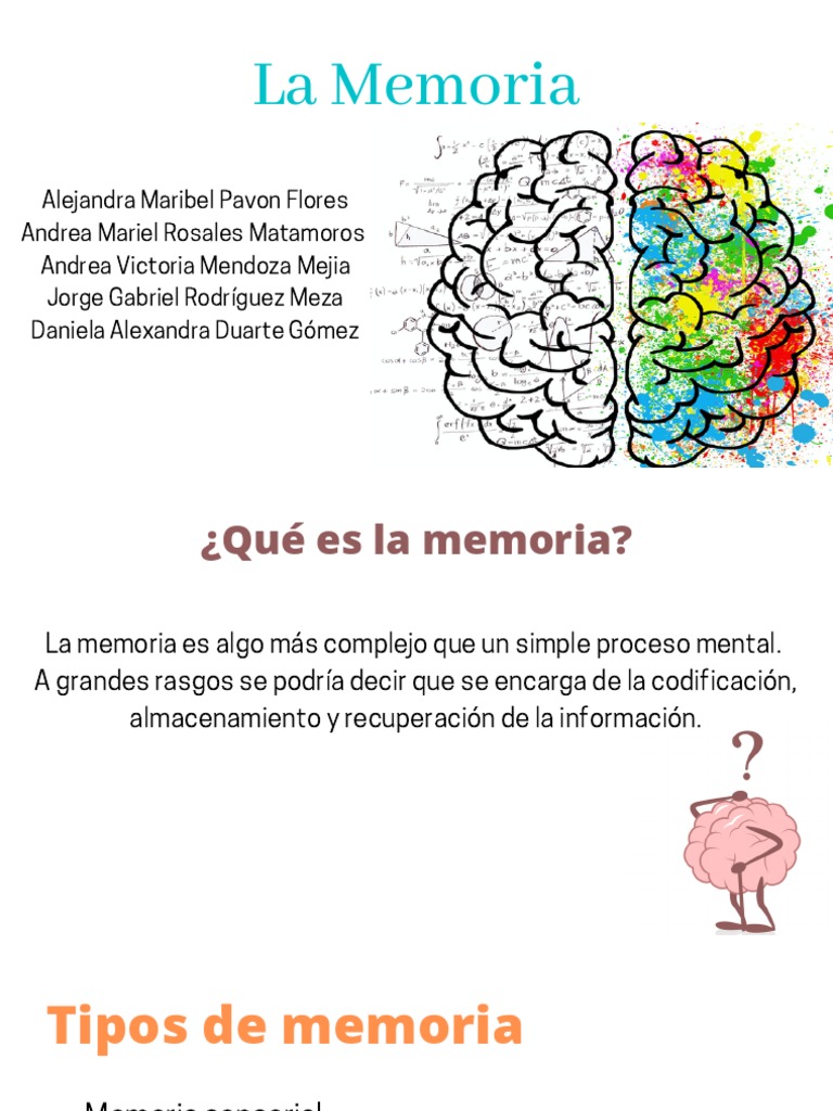 La Memoria | PDF | Memoria | Información