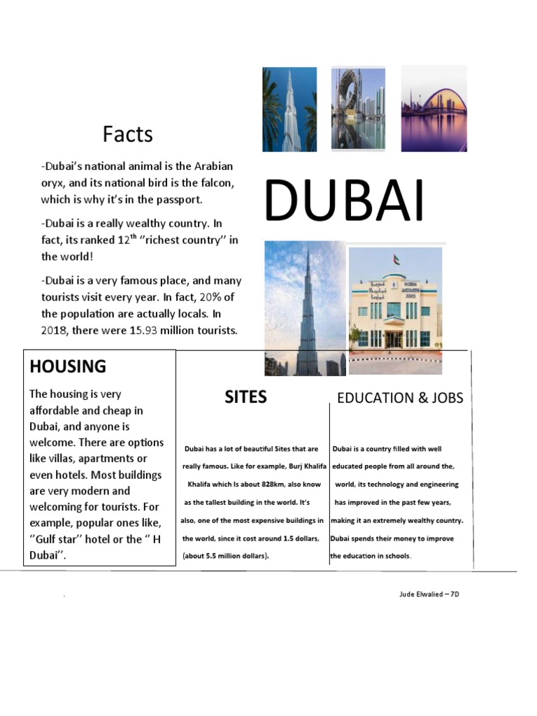 DUBAI Eng Work | PDF