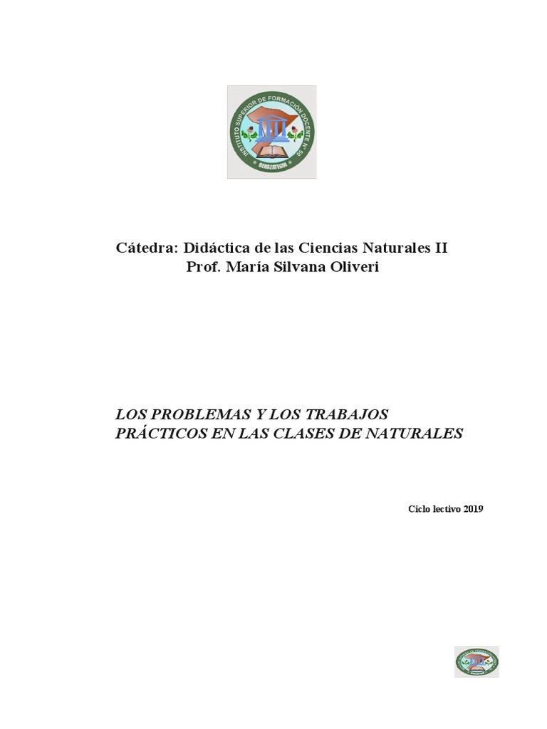 Problemas y Prácticas en CN | PDF | Aprendizaje | Teoría