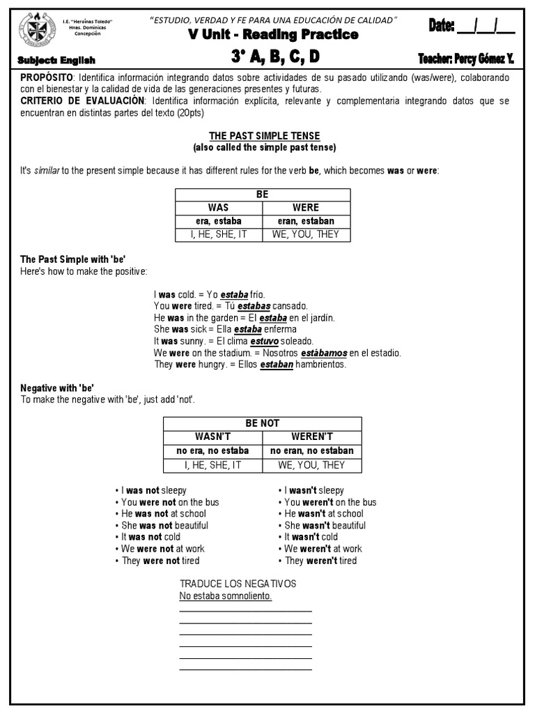 3ro Reading Practice 15 | PDF | Charles Darwin | Evolution