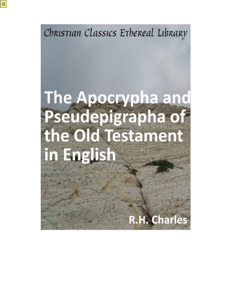 The Apocrypha and Pseudepigrapha of The OT | Download Free PDF | Bible ...