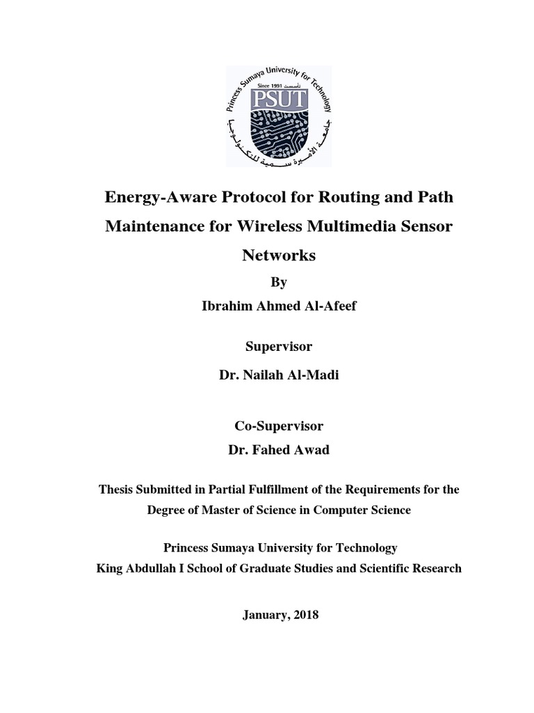 Energy-Aware Protocol For Rout | PDF | Routing | Wireless Sensor Network