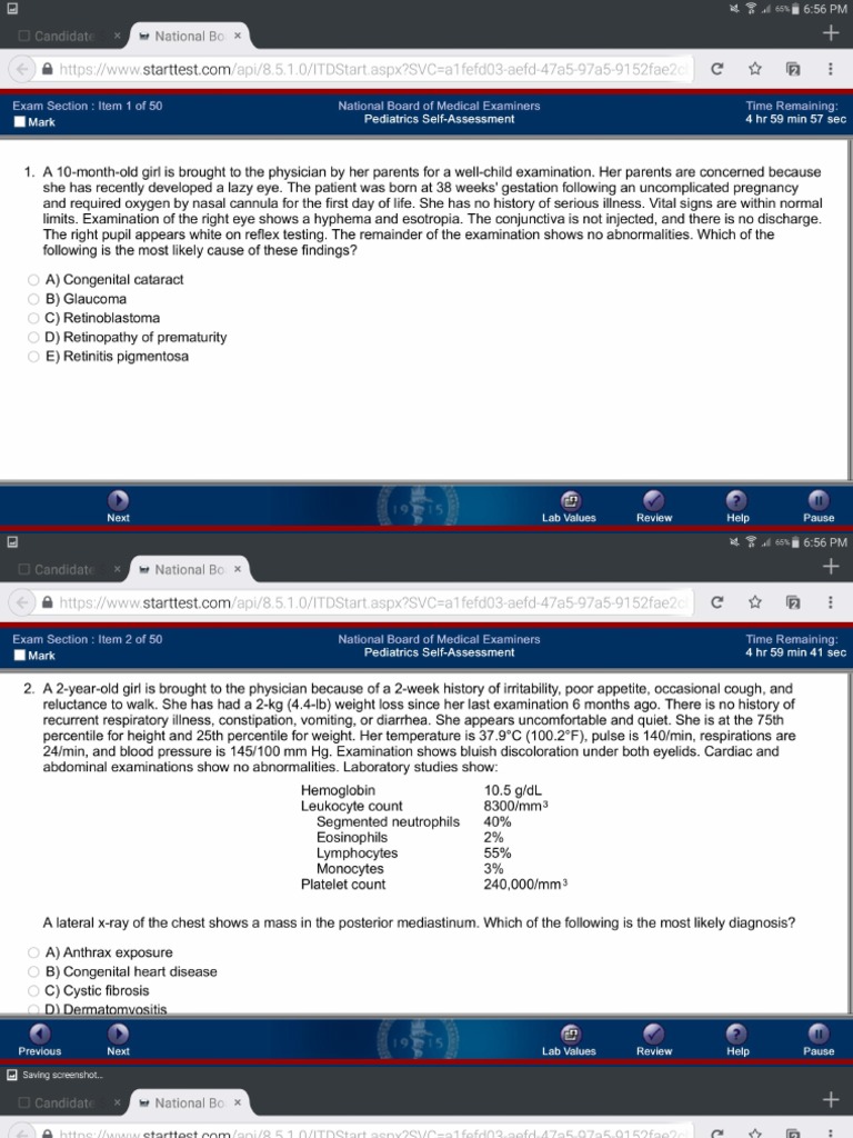 Pediatrics Block 2 | PDF