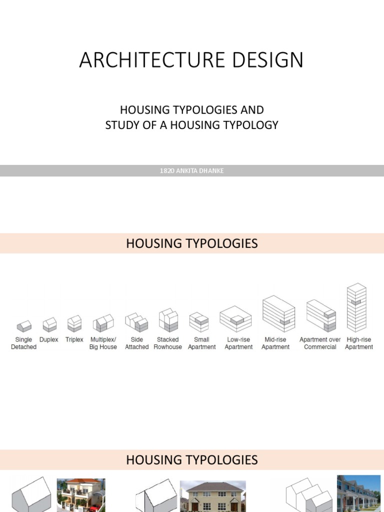 Housing Typologies and Case Study Analysis | PDF | Apartment | Economic ...