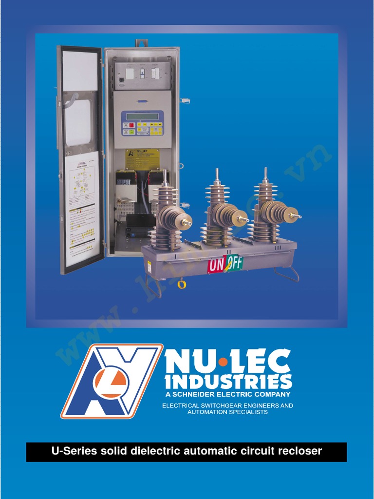 Auto Recloser Nulec U27 Schneider | PDF | Electrical Connector | Power ...