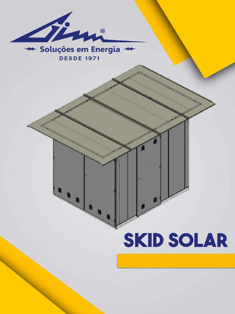 Skid Solar para Usinas Fotovoltaicas | PDF