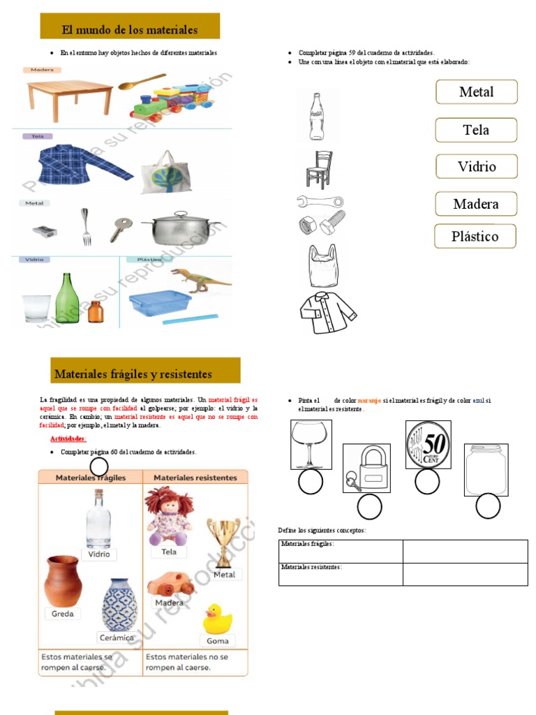 Materiales Frágiles o Resistente y Rígidos o Flexibles | PDF