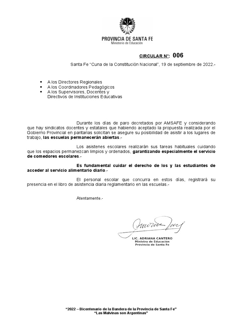 Circular #006-2022 | PDF