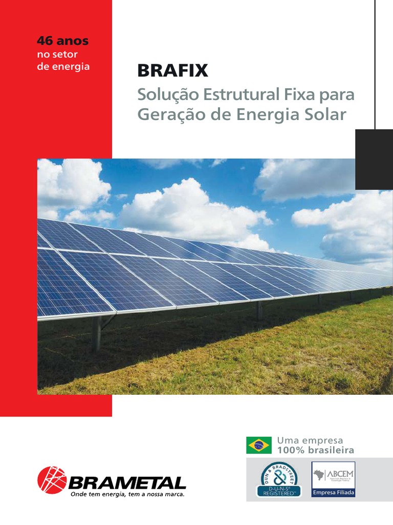 Datasheet - Brafix | PDF | Aço | Galvanização