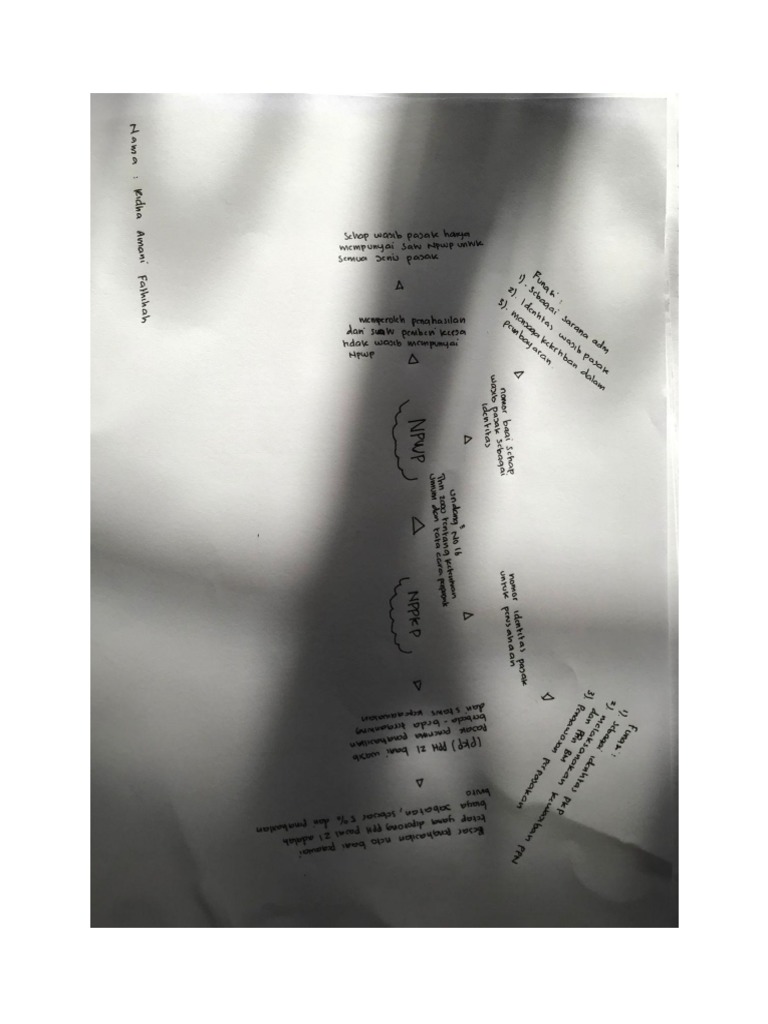 Mind Mapping NPWP | PDF