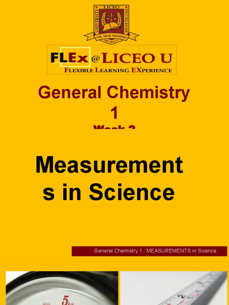 Gen Chem Measurements | PDF