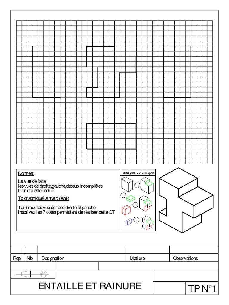 TP SOLIDWORKS A Imprimer | PDF