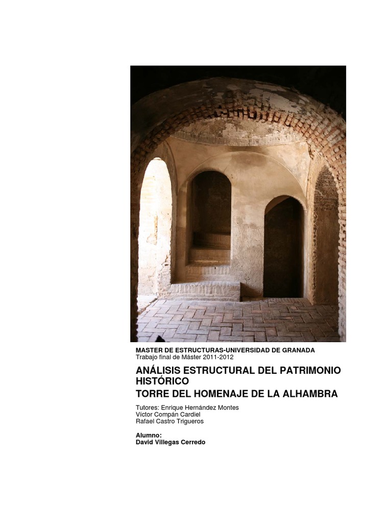 2012 TFM Villegas Cerredo David | PDF | Al Andalus | Bóveda (Arquitectura)