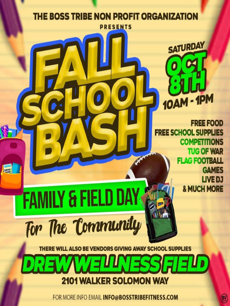 Fall School Bash | PDF
