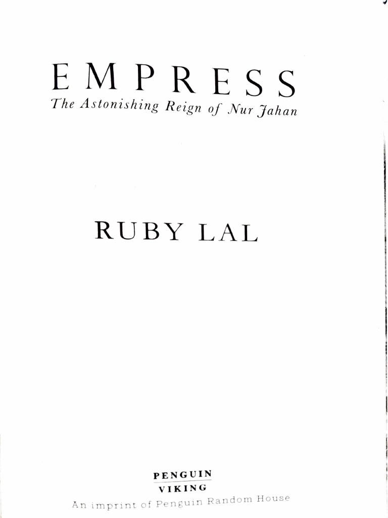 Ruby Lal - Empress - Selections | PDF