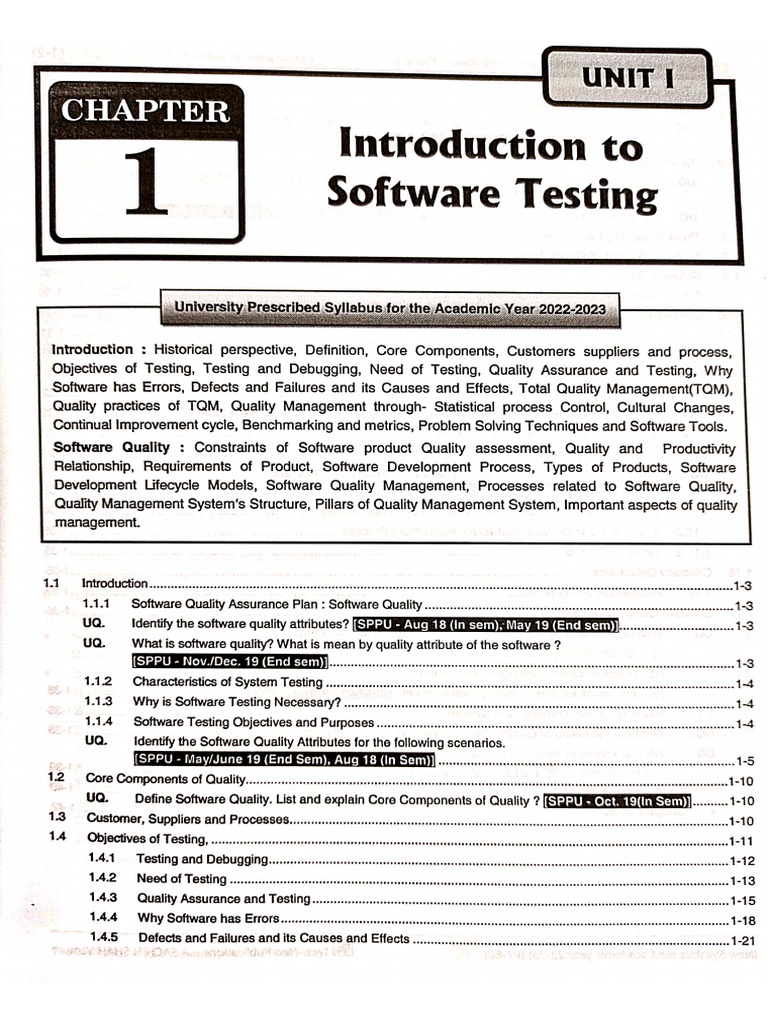 Stqa U1andu2 Pdf