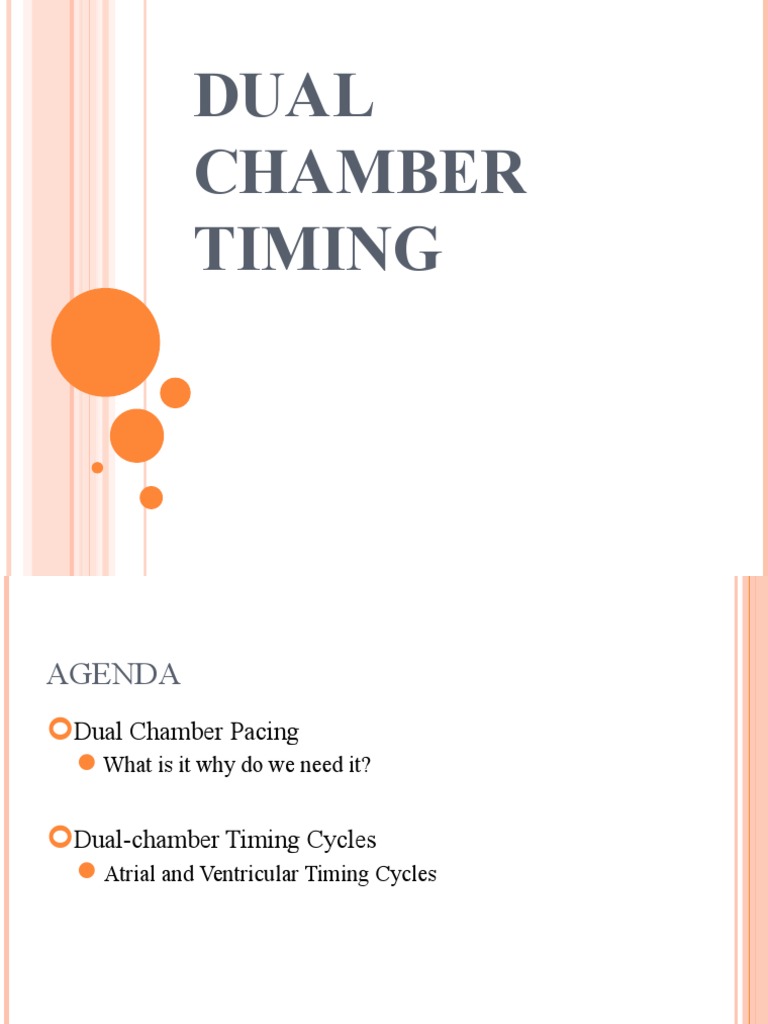 Dual Chamber Pacemaker Timing Guide | PDF | Artificial Cardiac ...