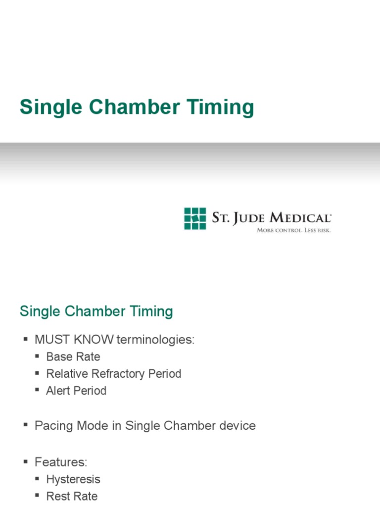 03 - Single Chamber Timing & Simple Troubleshooting | PDF | Artificial ...