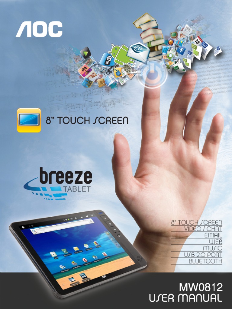 AOC MW0812 Media Tablet Manual Del Usuario - V2.0 | PDF | Cookie HTTP ...