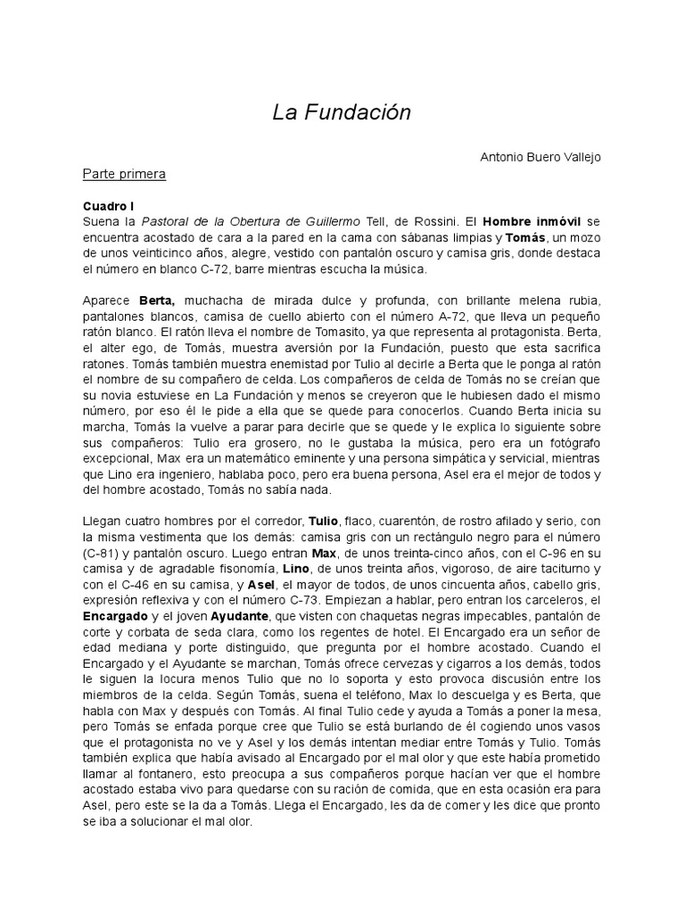 Resum La Fundación | PDF | Pinturas