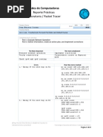 12.4.5 Packet Tracer - Basic Device Configuration | PDF | I Pv6 ...