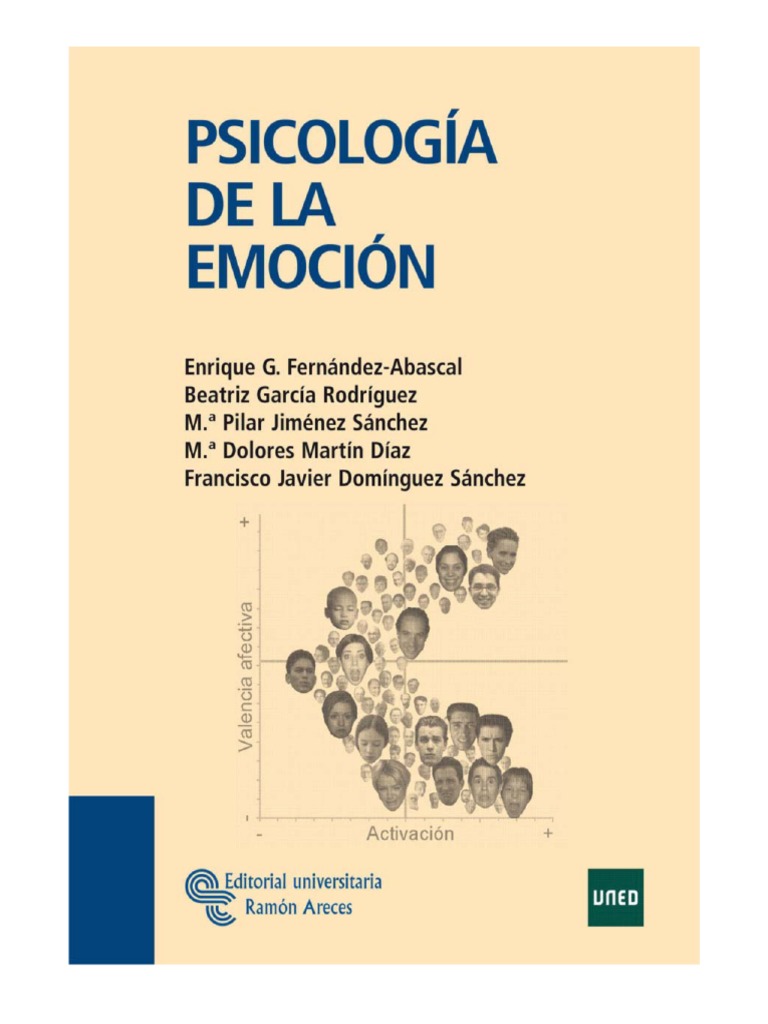 Libro Psicologia De La Emocion Uned Pdf Toaz Info Pdf