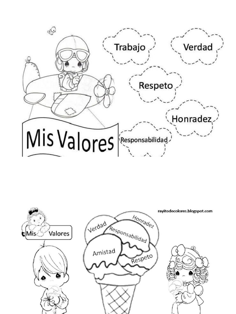 Dibujos de Valores | PDF
