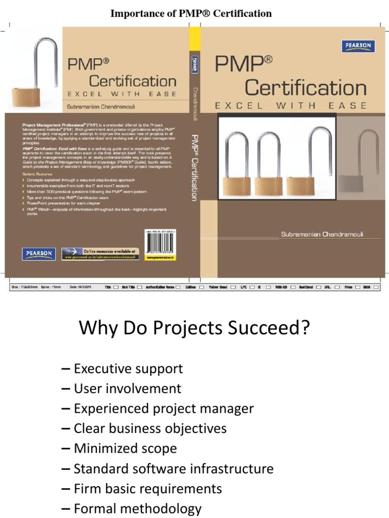 Importance of PMP Certification | PDF | Project Management Professional ...