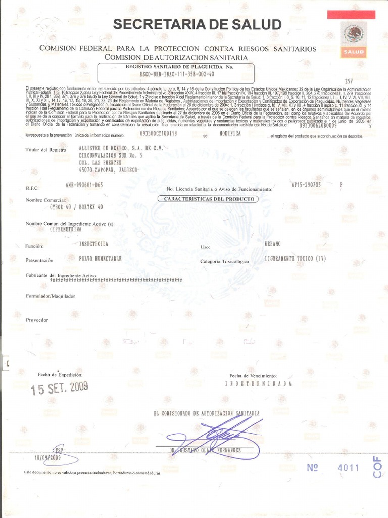 CYBOR 40 PH CICLOPLAFEST | PDF