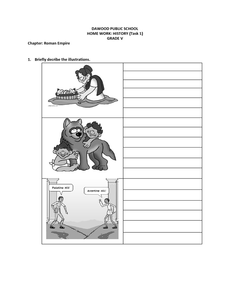Class - V - History - Task - 1 - 5 - Mar | PDF