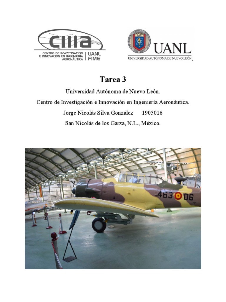 SilvaGonzálezJorgeNicolás Tarea2 Aerodinámica | PDF